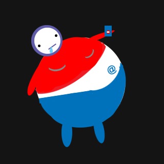 Fat Guy Pepsi Logo