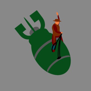 Cowboy riding bomb » Emblems for Battlefield 1, Battlefield 4 ...